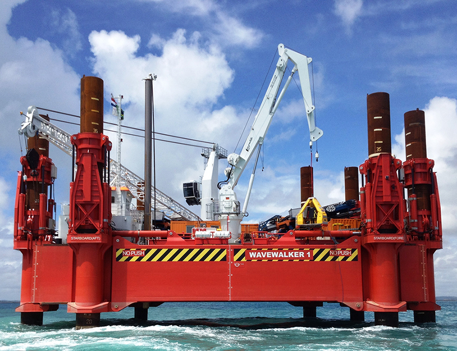 Successful naming ceremony for WaveWalker 1 - Wavewalker